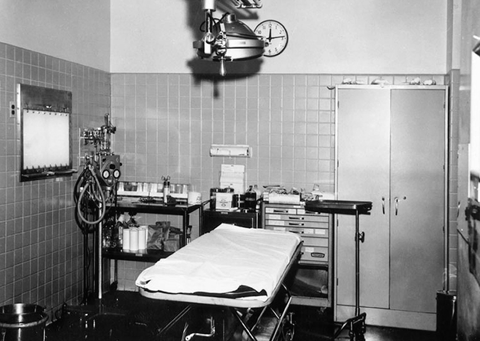 Parkland Memorial Hospital Trauma Room #1, where President Kennedy died